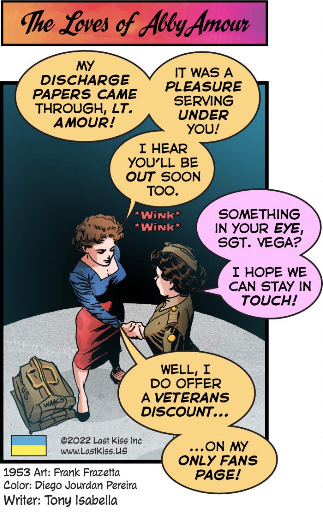 Abby Amour, Part 5–Discharge Papers | Last Kiss