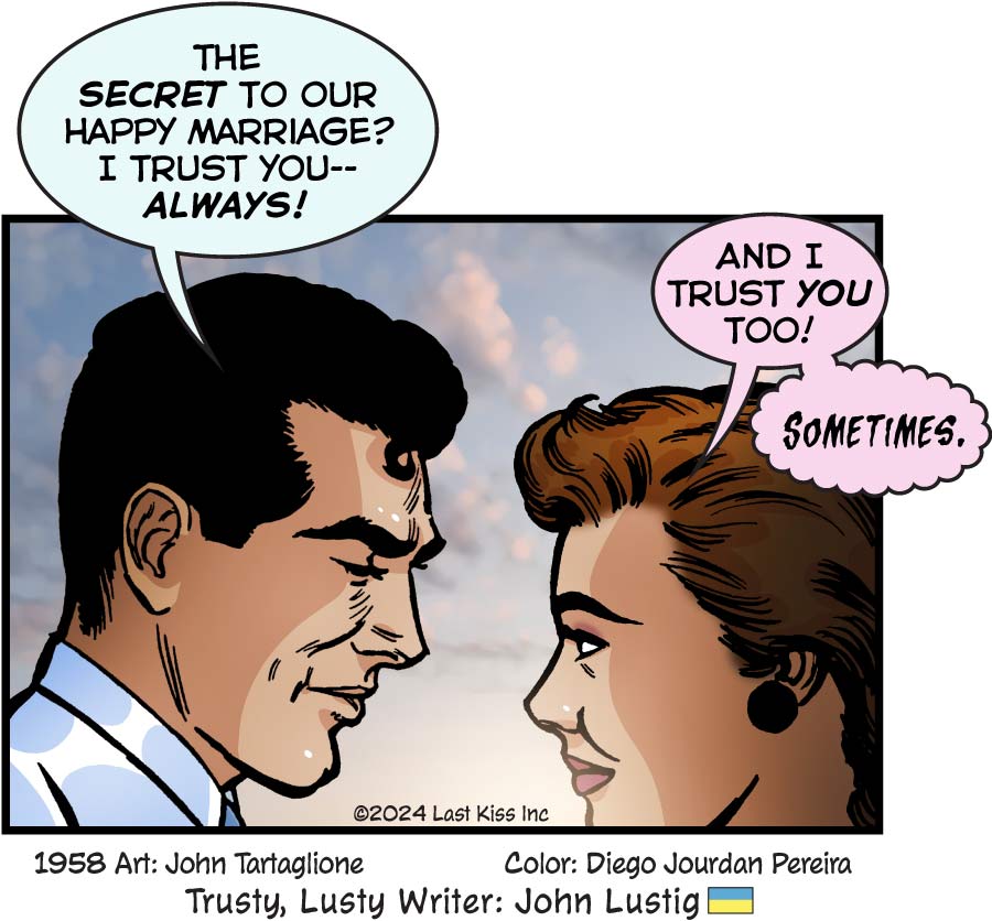 The Secret To Marital Bliss Last Kiss