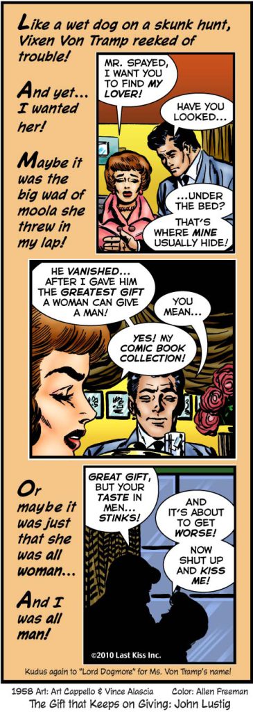 Private Eye Sam Spayed | Last Kiss