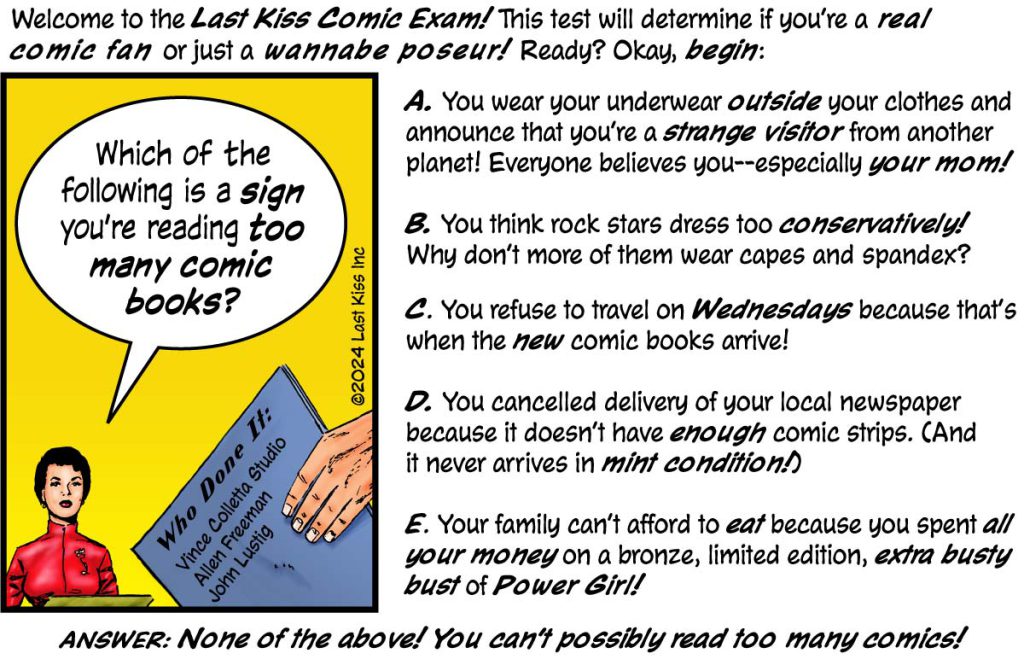 Comic Quiz | Last Kiss